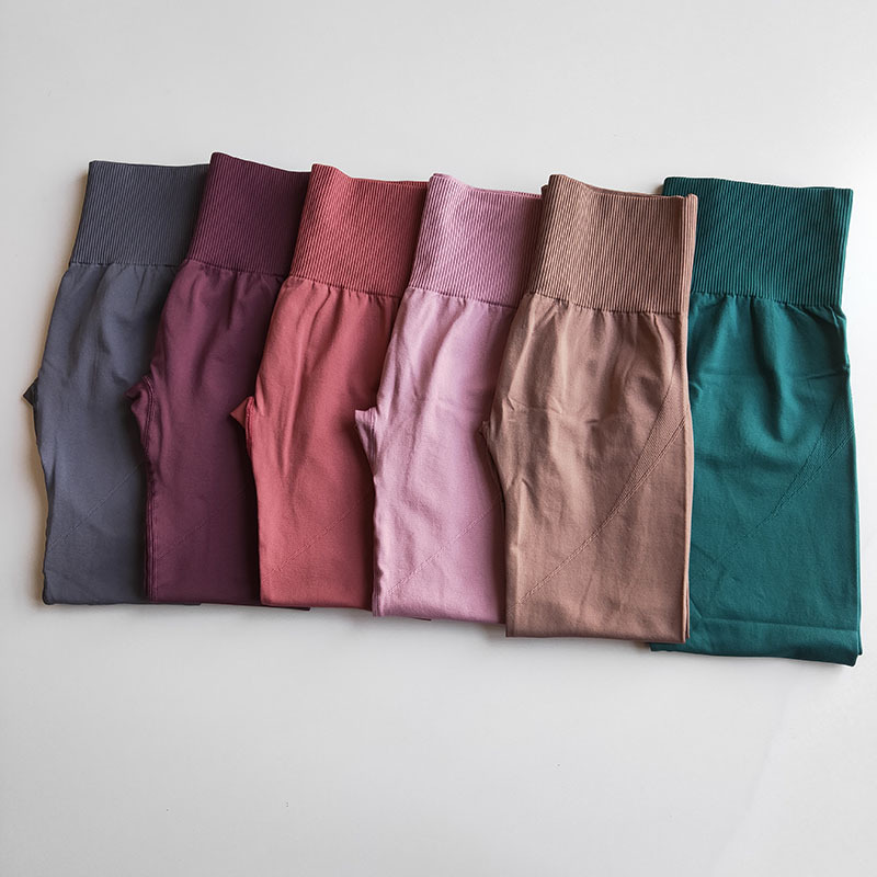 Wholesale seamless yoga clothing set sports suit women sportswear sports outfit fitness set ...