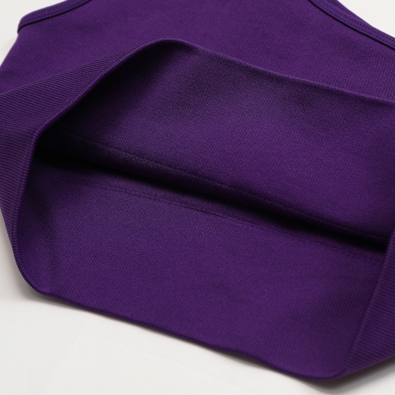 Wholesale summer sexy diagonal shoulder yoga top women's gym sports ...