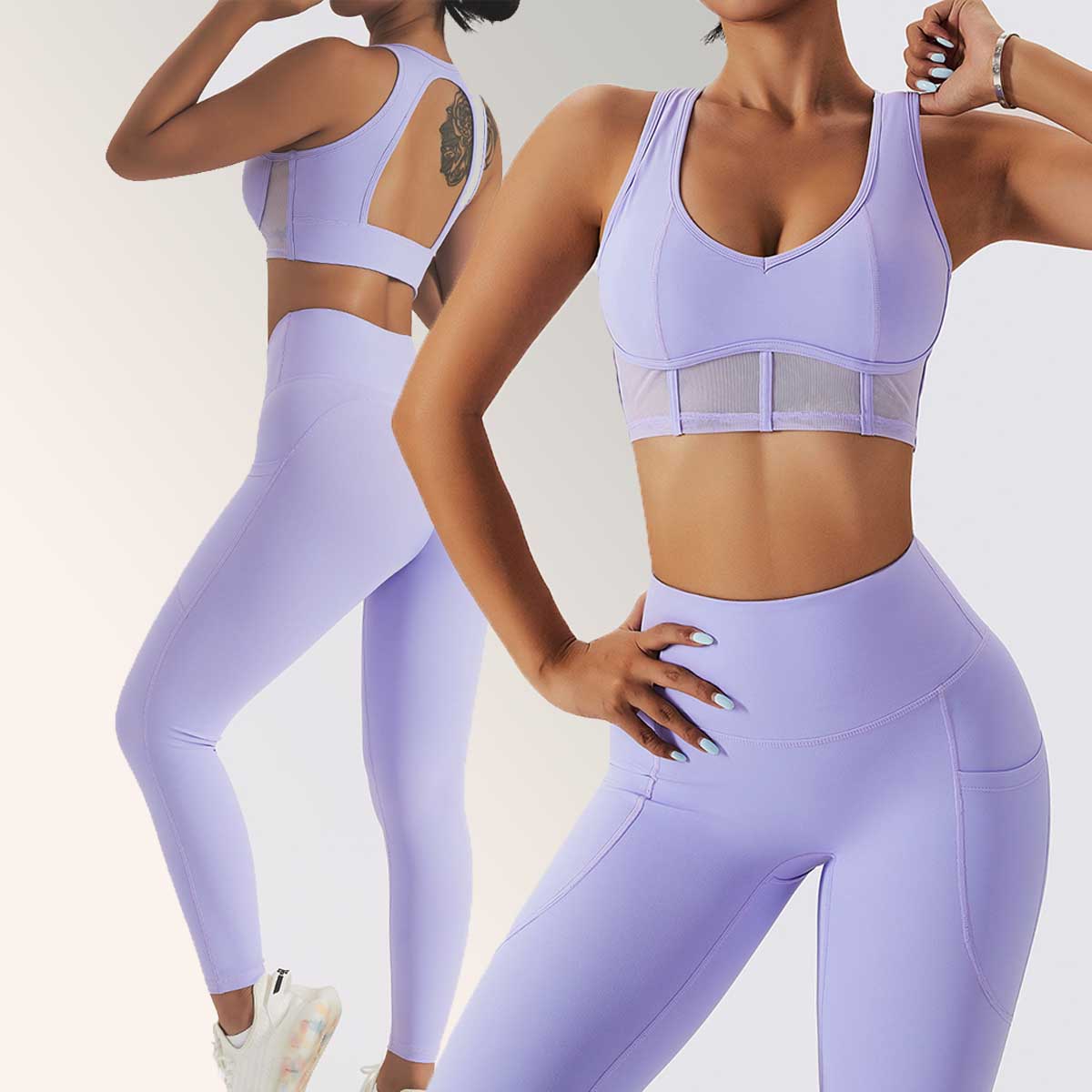 Professional active wear sets series wholesale-secondpagesport.