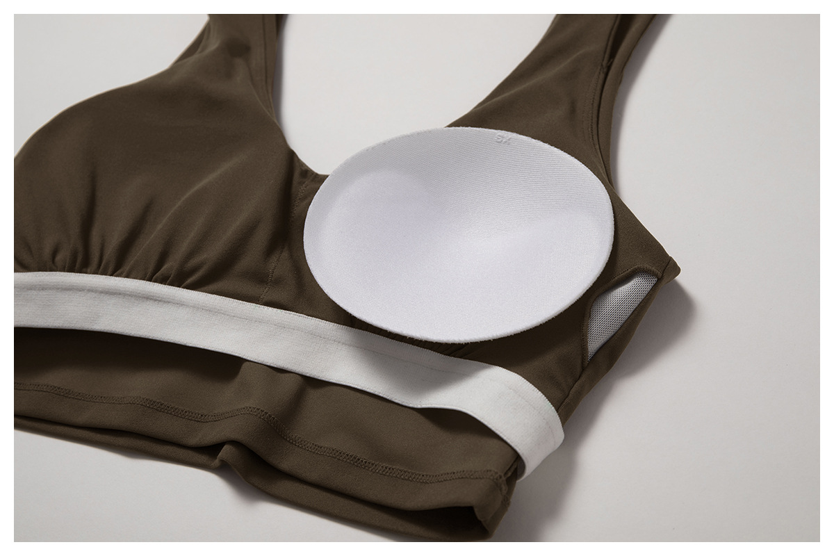 Wholesale summer sexy diagonal shoulder yoga top women's gym sports ...