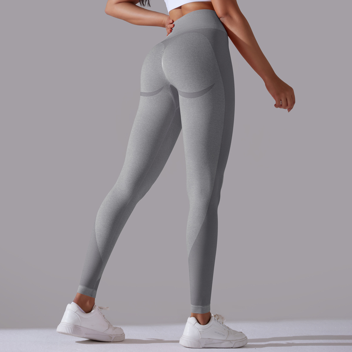 Wholesale Custom Printed Yoga Pants Women Push Up Professional Running