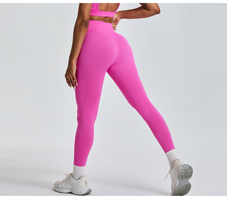 Wholesale seamless yoga clothing set sports suit women sportswear sports outfit fitness set ...